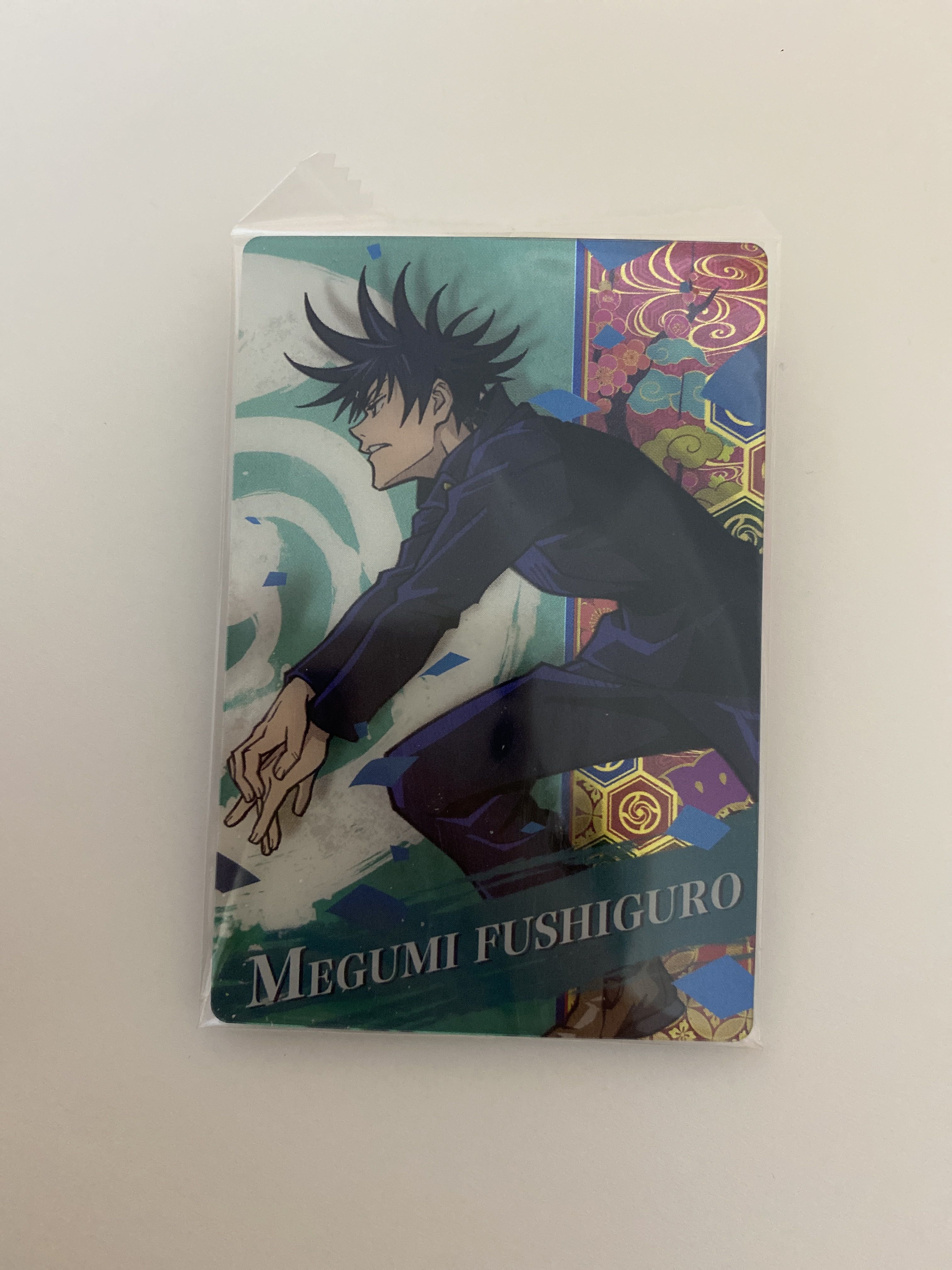 megumi fushiguro wafer card (jujutsu kaisen jjk), Hobbies & Toys ...