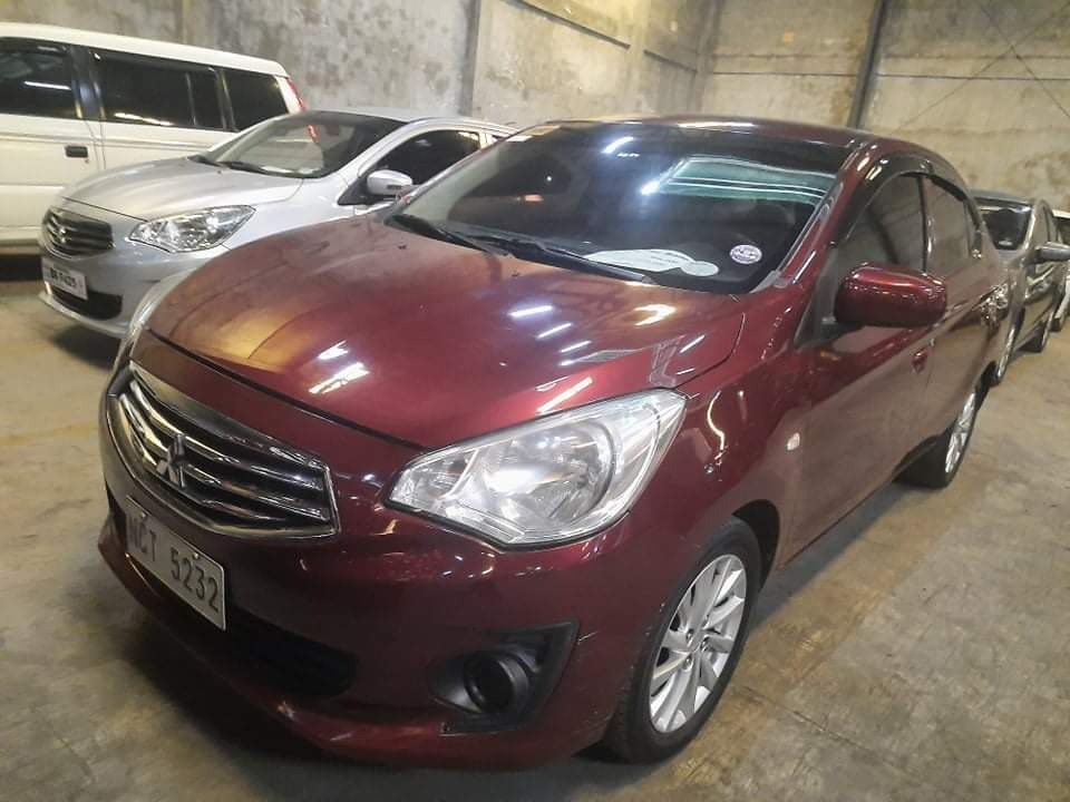 Mitsubishi Mirage 2018 Mirage G4 GLX MT wine red - 322k Manual, Cars ...