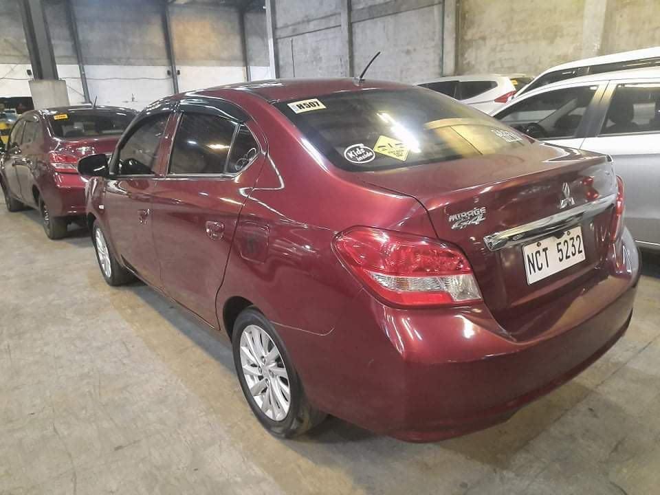Mitsubishi Mirage 2018 Mirage G4 GLX MT wine red - 322k Manual, Cars ...