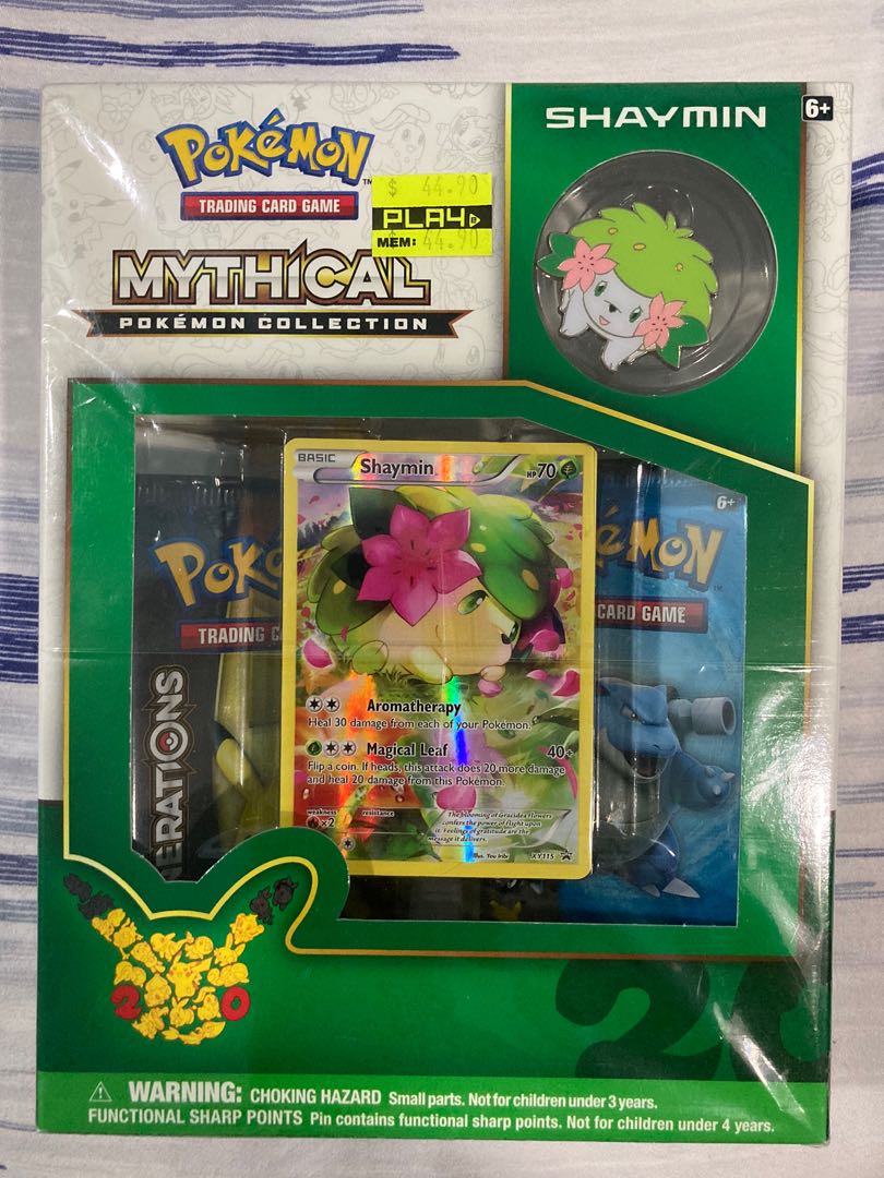 Mythical Pokémon Collection 20th Anniversary, Hobbies & Toys ...