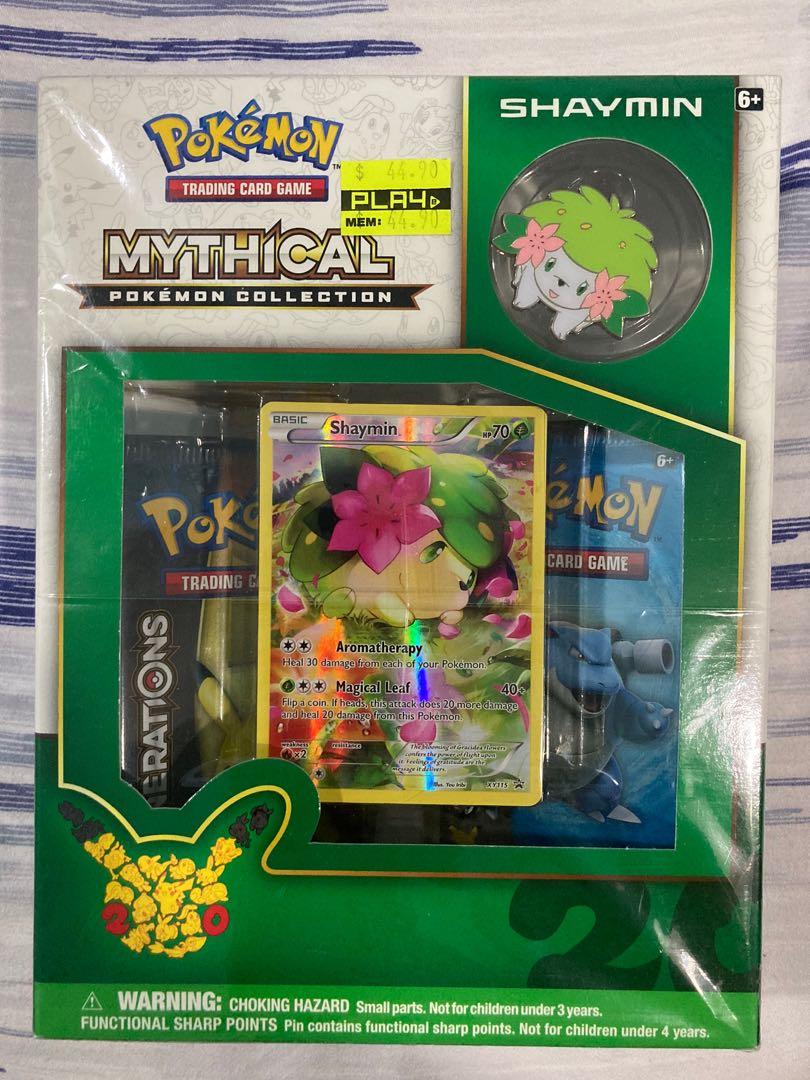 Mythical Pokémon Collection 20th Anniversary, Hobbies & Toys ...
