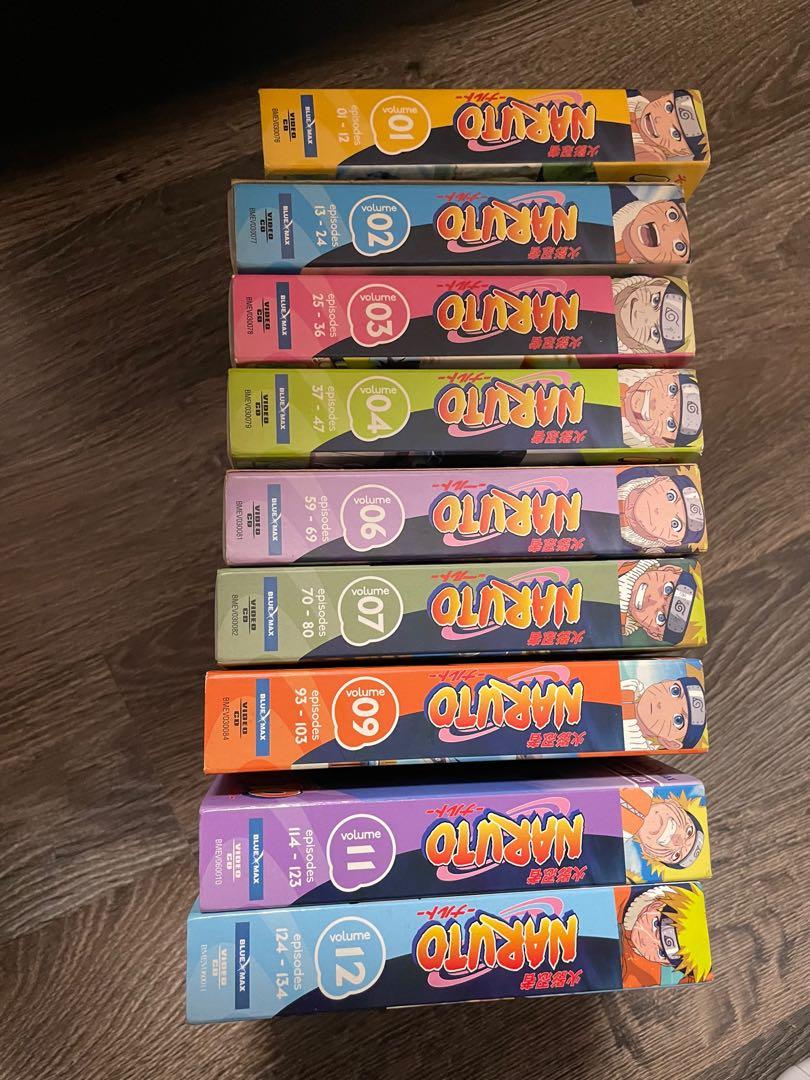 Naruto DVD collection (original), Hobbies & Toys, Memorabilia ...