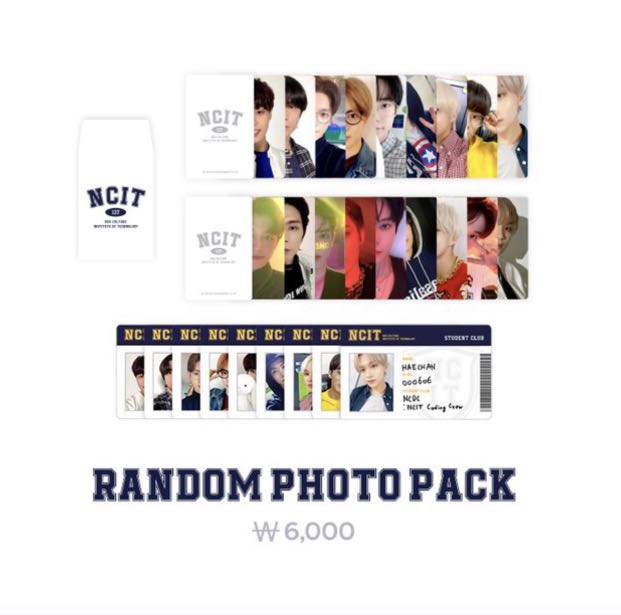 NCIT merch photo pack taeil johnny taeyong yuta doyoung jaehyun jungwoo ...