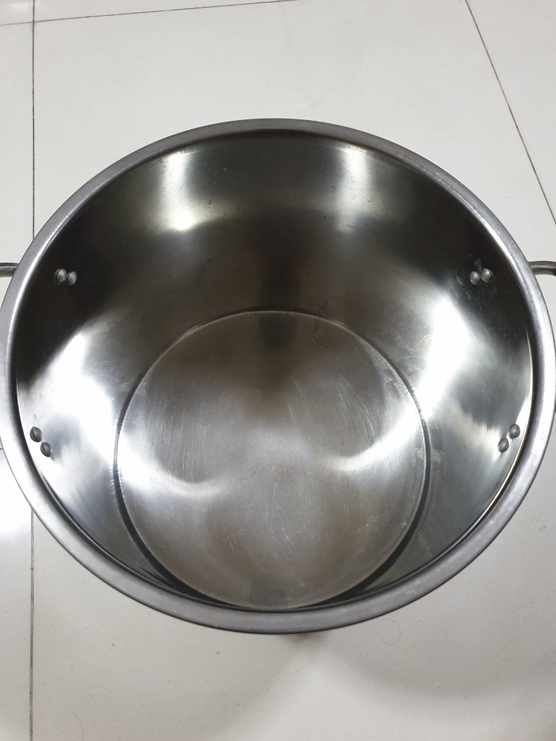 Nicely used metal curry cooking pot, Furniture & Home Living ...