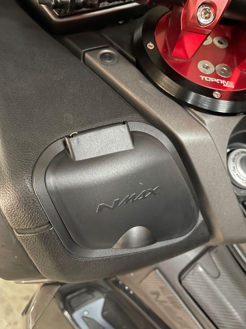 Nmax V2 Compartment Cover, Motorcycles, Motorcycle Accessories on Carousell