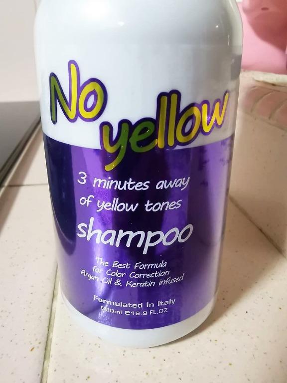 Original Bingo Hair Color Purple Shampoo Anti Yellow Hair Toning Silver ...