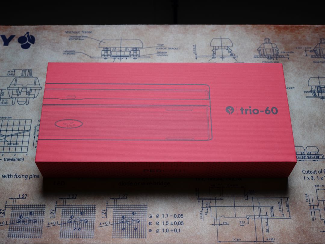 Percent Studio Trio-60 Desert 60% HHKB layout mechanical keyboard kit ...