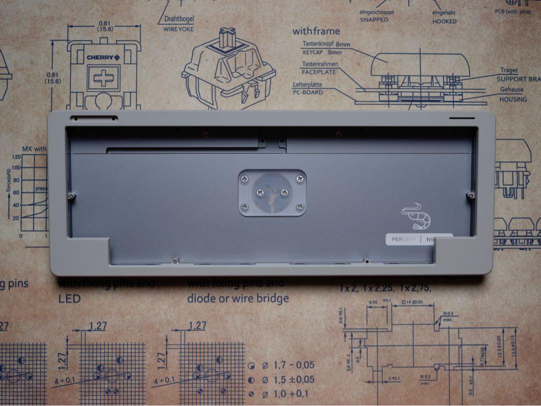 Percent Studio Trio-60 Desert 60% HHKB layout mechanical keyboard kit ...