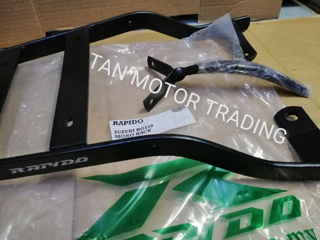 Rapido Monorack Carrier Suzuki RG110, Auto Accessories on Carousell