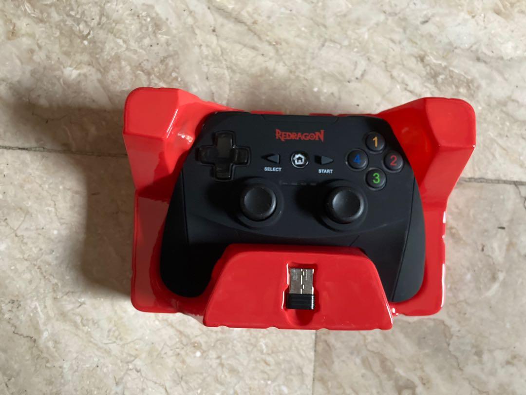 Red Dragon Harrow Wireless Gamepad, Video Gaming, Gaming Accessories ...
