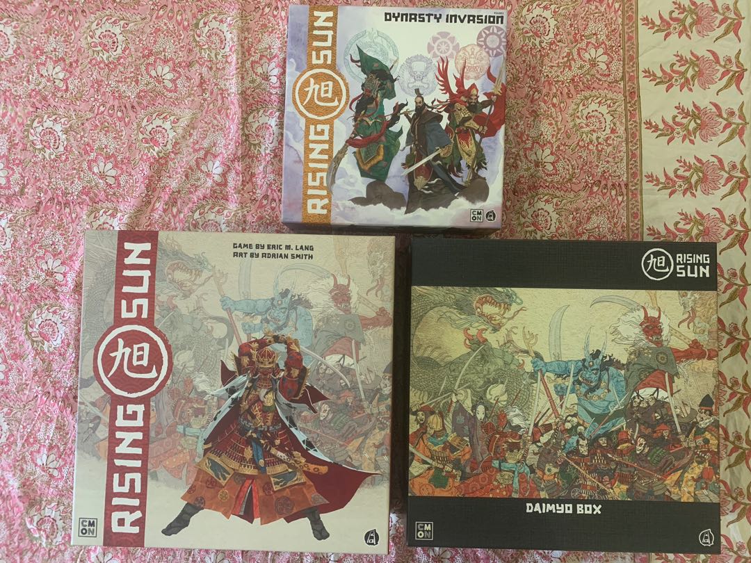 Rising Sun Kickstarter Set Board Game, Hobbies & Toys, Toys & Games on ...
