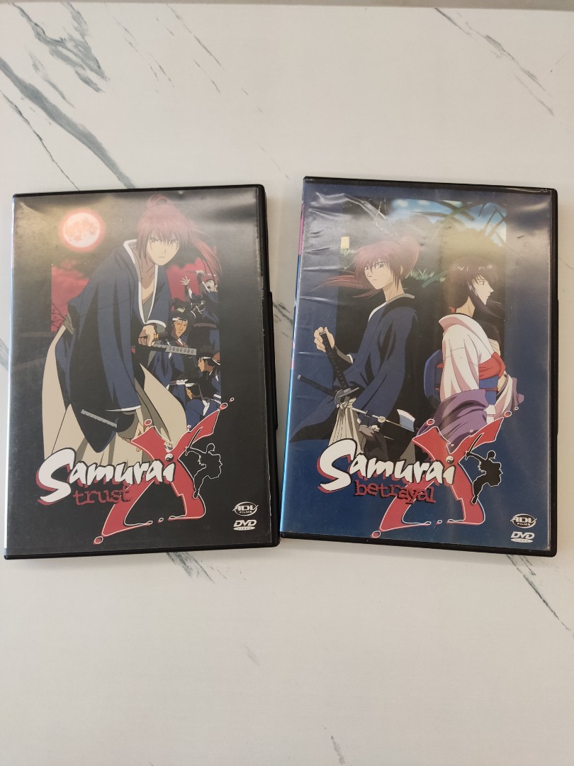 Samurai X OVA DVDs, Hobbies & Toys, Music & Media, CDs & DVDs on Carousell