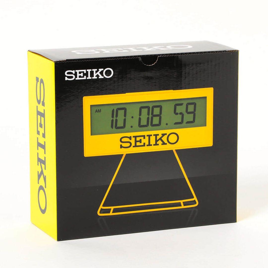Seiko Sport Timer Clock - Medium / Yellow, Furniture & Home Living ...