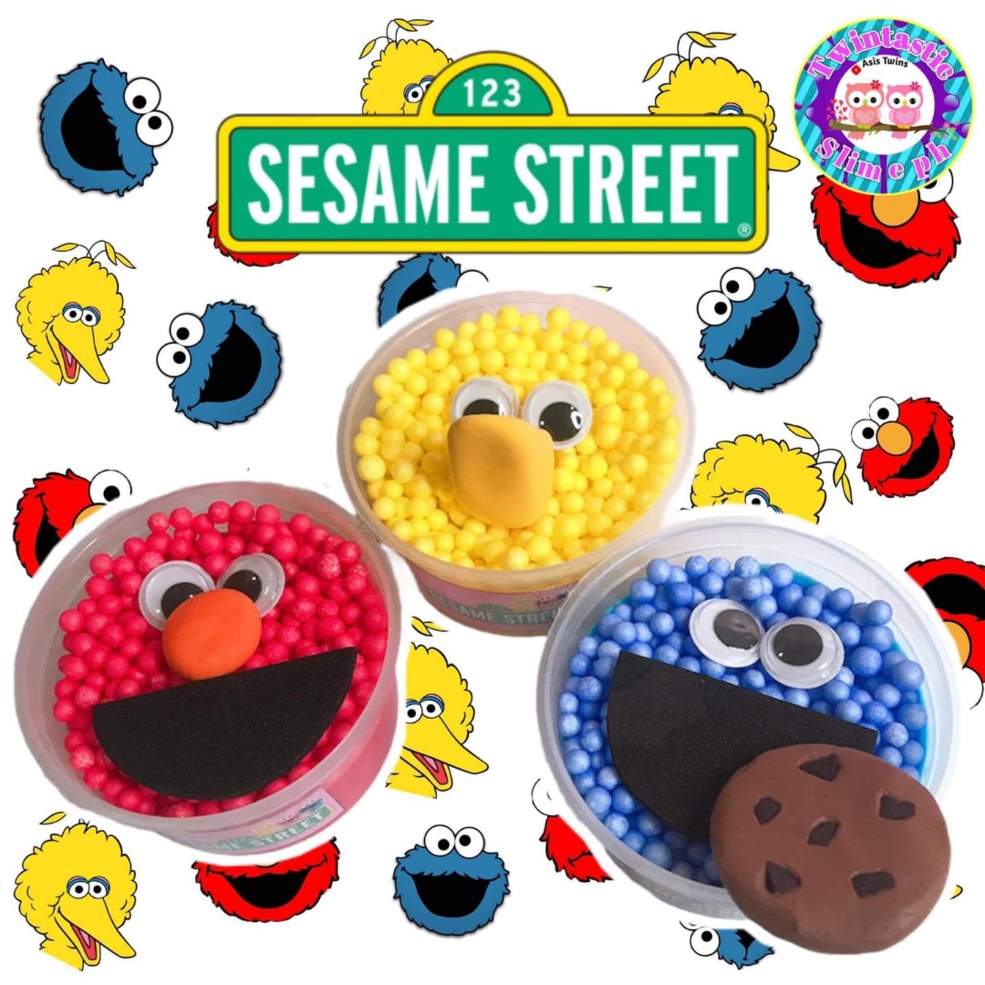 Sesame Street Slime, Hobbies & Toys, Stationary & Craft, Handmade Craft ...