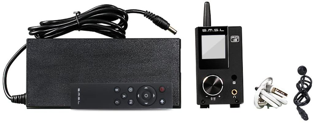 SMSL AD18 HIFI Audio Stereo Power Amplifier with Bluetooth Subwoofer ...
