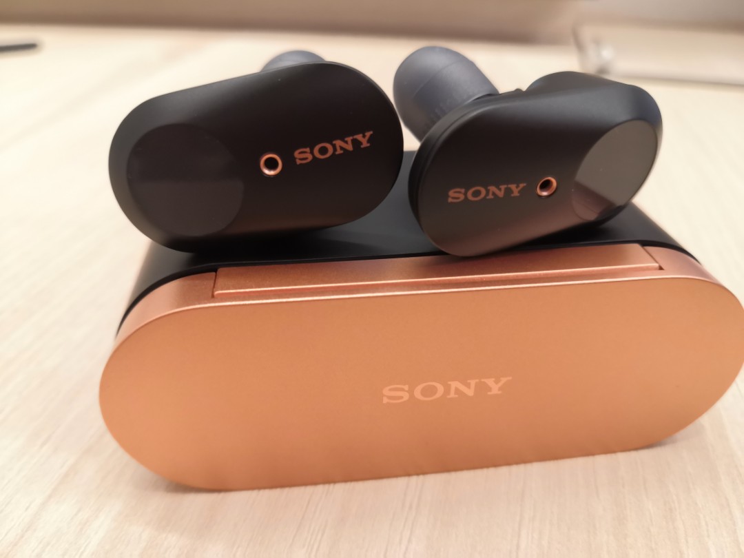 Sony Bluetooth earbuds Wf1000Xm3, Audio, Earphones on Carousell