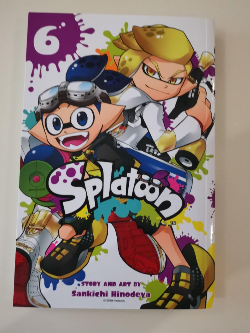 Splatoon Books 5,6,8, Hobbies & Toys, Books & Magazines, Comics & Manga ...