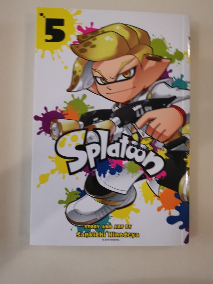 Splatoon Books 5,6,8, Hobbies & Toys, Books & Magazines, Comics & Manga ...