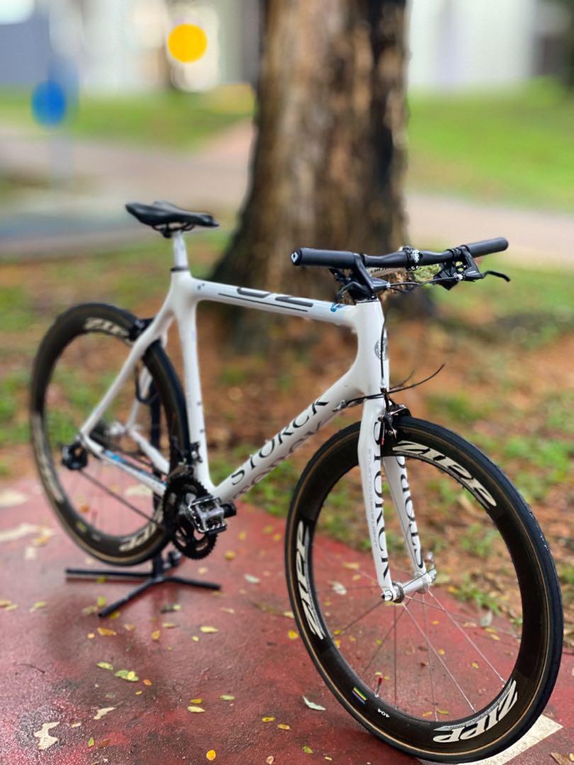 Storck Germany Full Carbon road bike flat bar Shimano 105 large, Sports ...