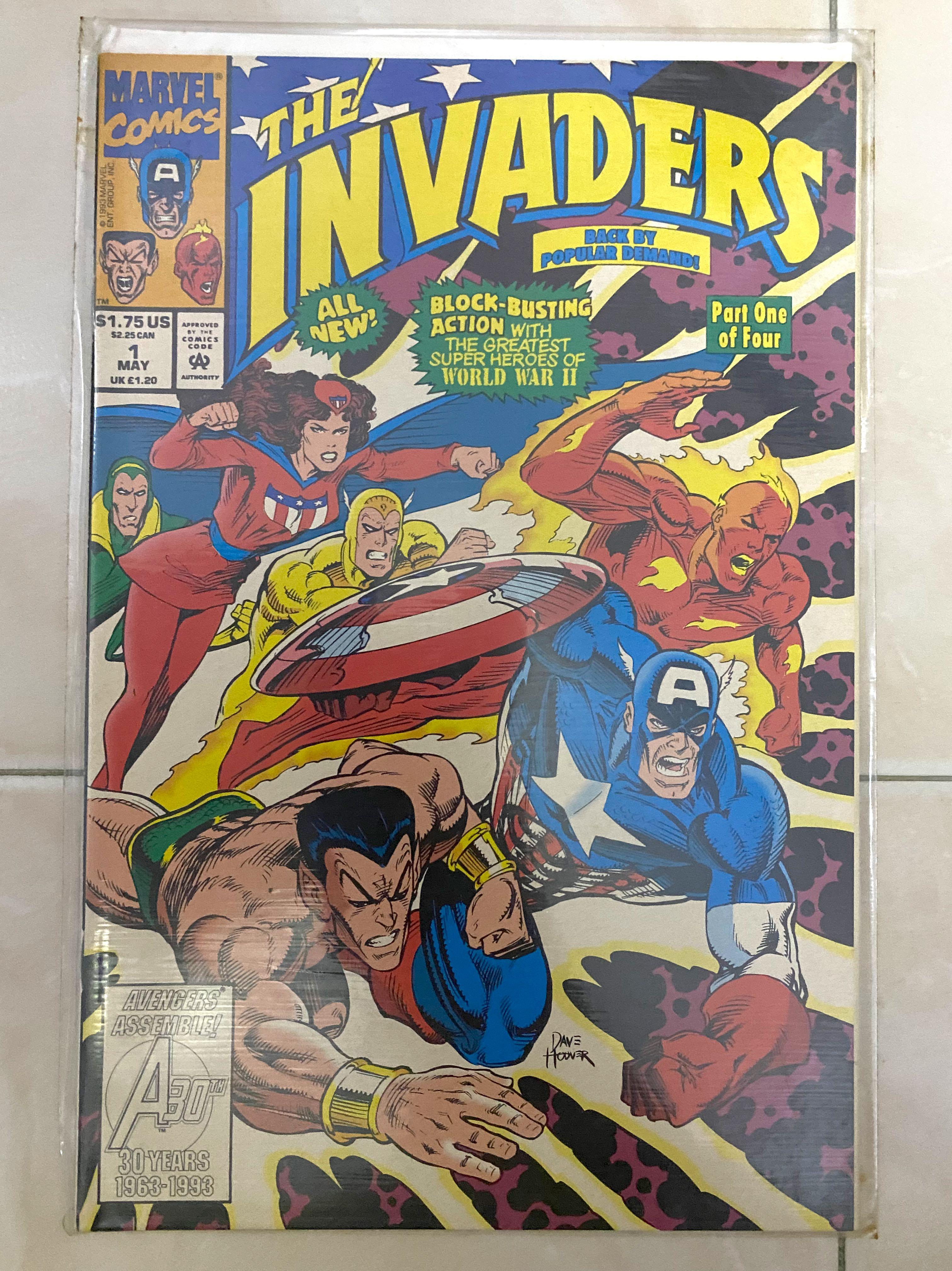 The Invaders # 1 | 1993, Hobbies & Toys, Books & Magazines, Comics ...