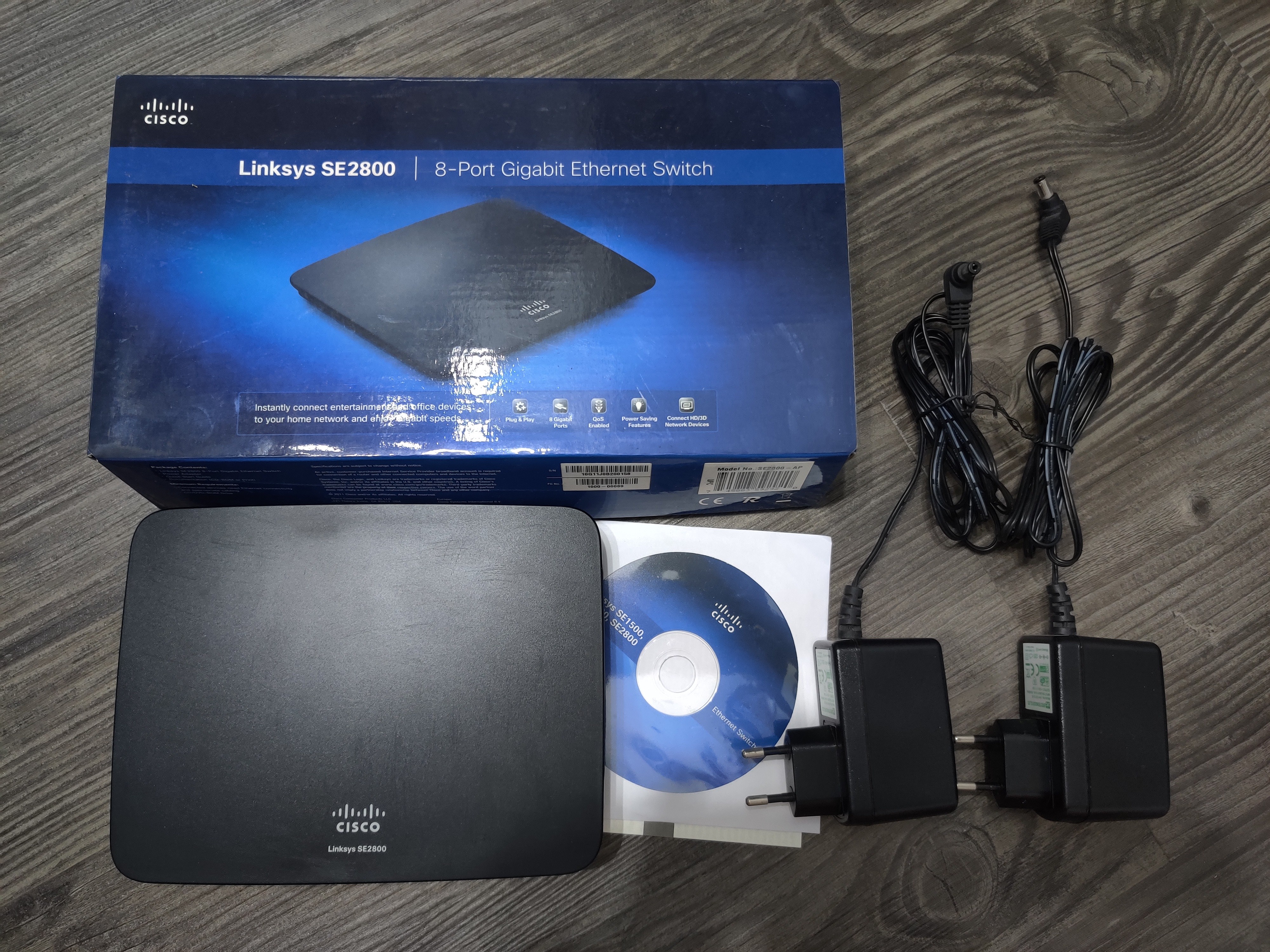 USED Cisco SE2800 8-Port Gigabit Ethernet Switch, Computers & Tech ...