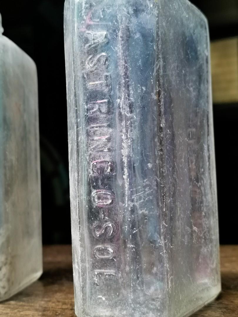 Vintage 1930s Astring-o-sol Bottle, Hobbies & Toys, Memorabilia ...