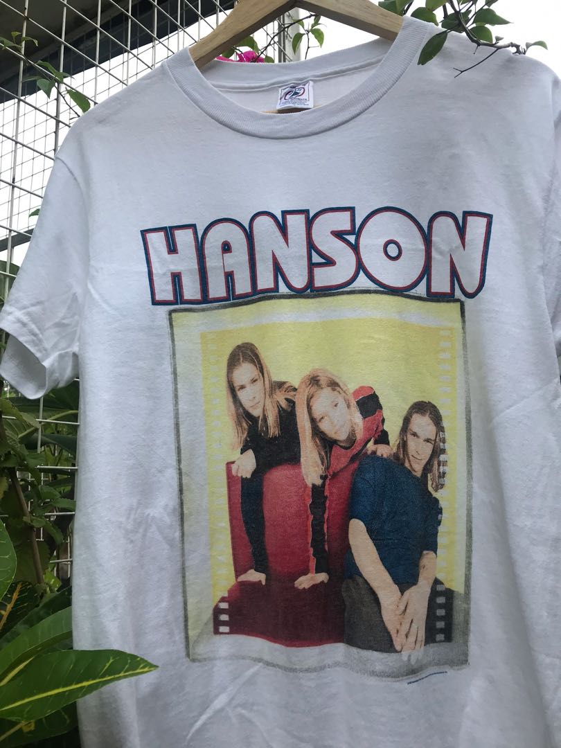 Vintage 1997 Hanson, Men's Fashion, Tops & Sets, Tshirts & Polo Shirts ...