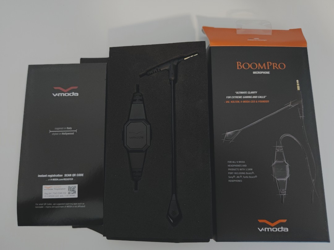 V-MODA BoomPro Gaming, VoIP Headset Headphone with Mic, Audio ...