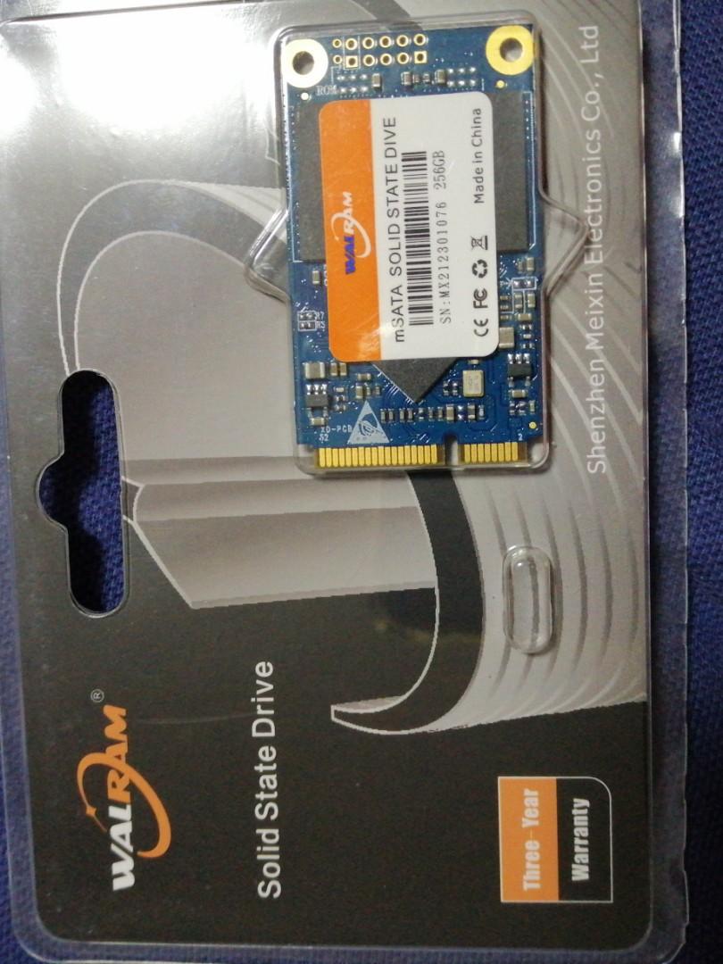 Walram MSATA SSD 256Gb, Computers & Tech, Parts & Accessories, Computer ...