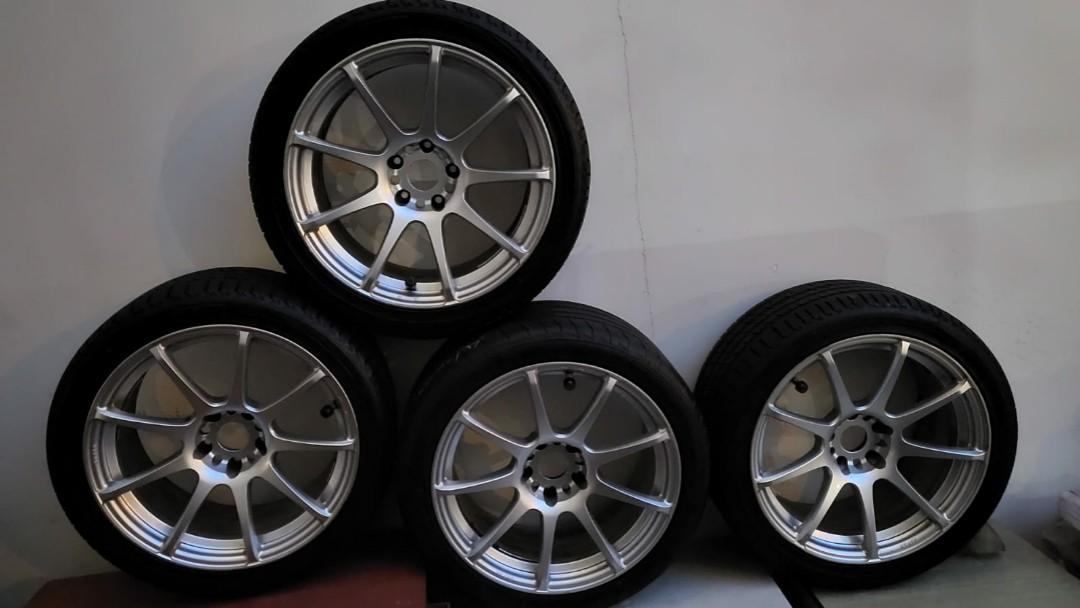 WedsSport SA91 japan rims 18"x9 et20, Car Accessories, Tyres & Rims on ...