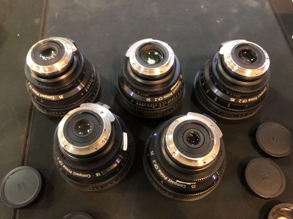 Zeiss CP2 set of 5, Photography, Lens & Kits on Carousell