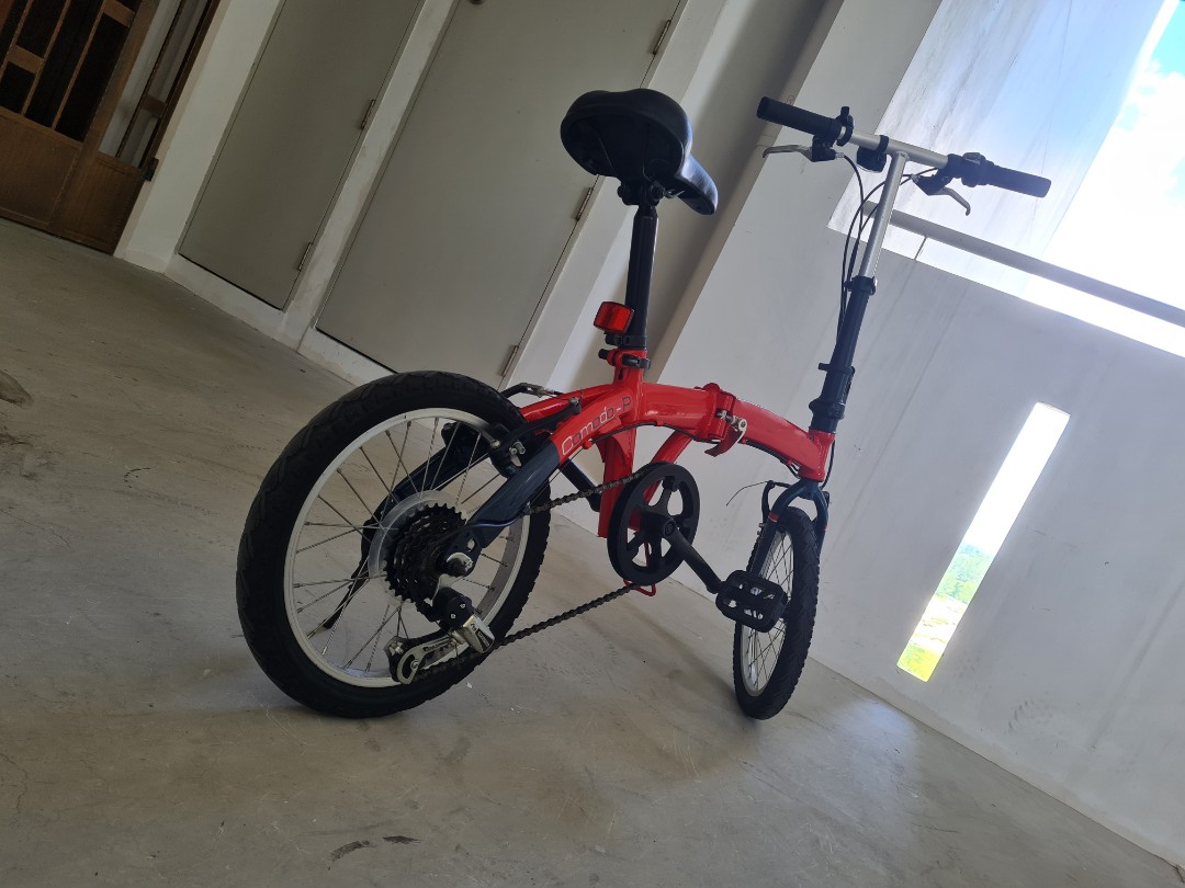 16" Folding Bike (Aleoca Comodo P), Sports Equipment, Bicycles & Parts ...