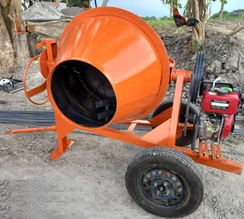 1 Bagger Concrete Mixer 1-Bagger “A”-FRAME angular chassis, Commercial ...