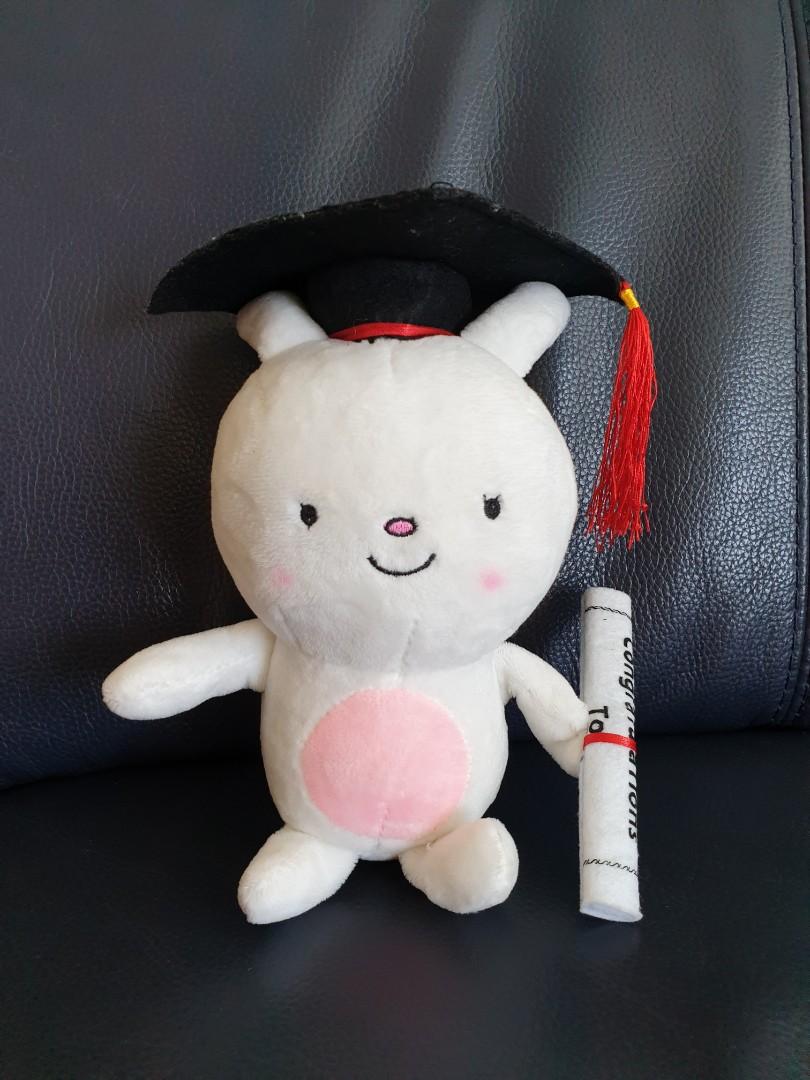 21 cm graduation rabbit - descendant of the sun rabbit, Hobbies & Toys ...