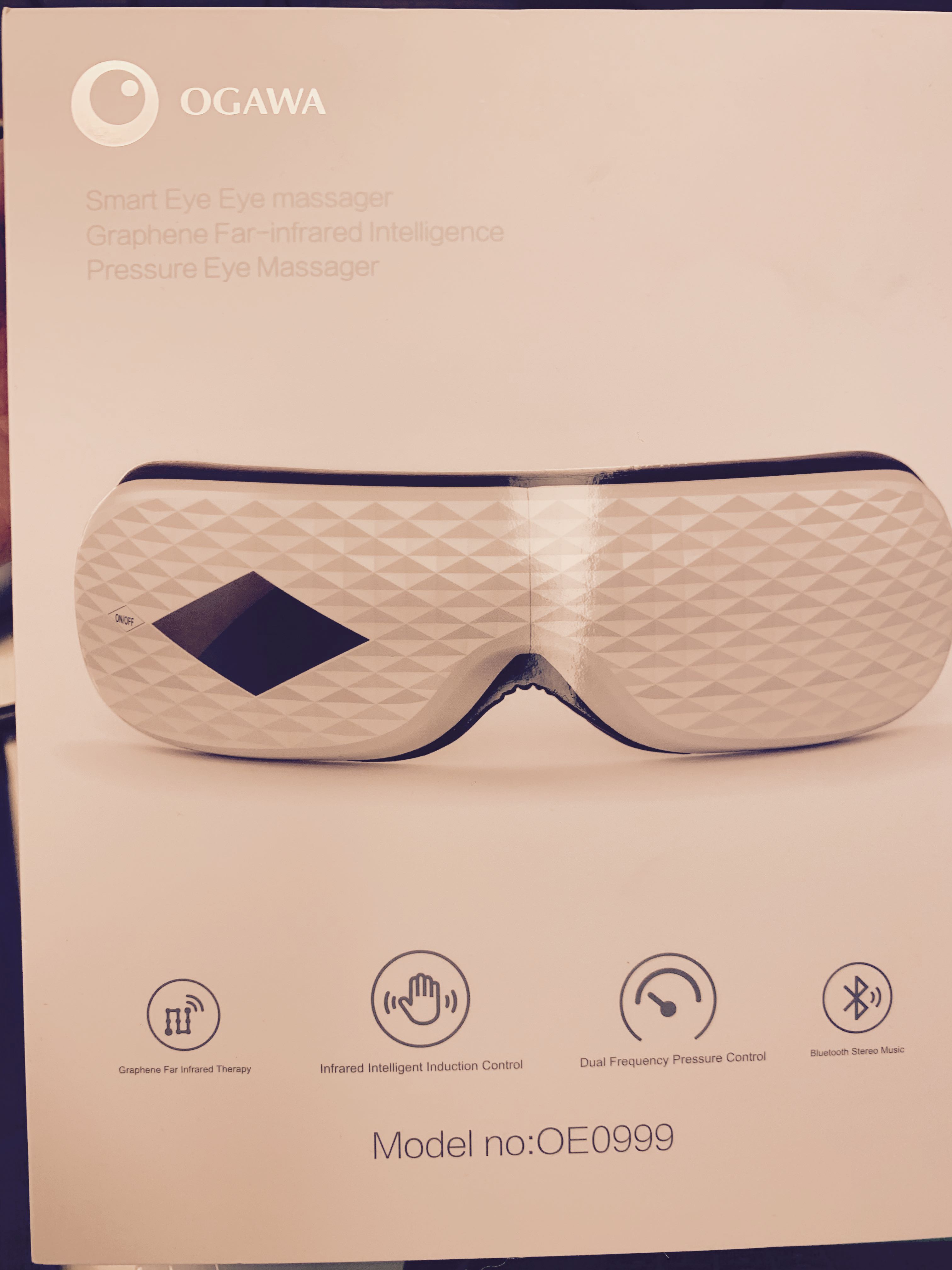 全新 OGAWA 眼部按摩器 Smart Eye Eye Massager, 健康及營養食用品, 按摩紓緩用品 - Carousell