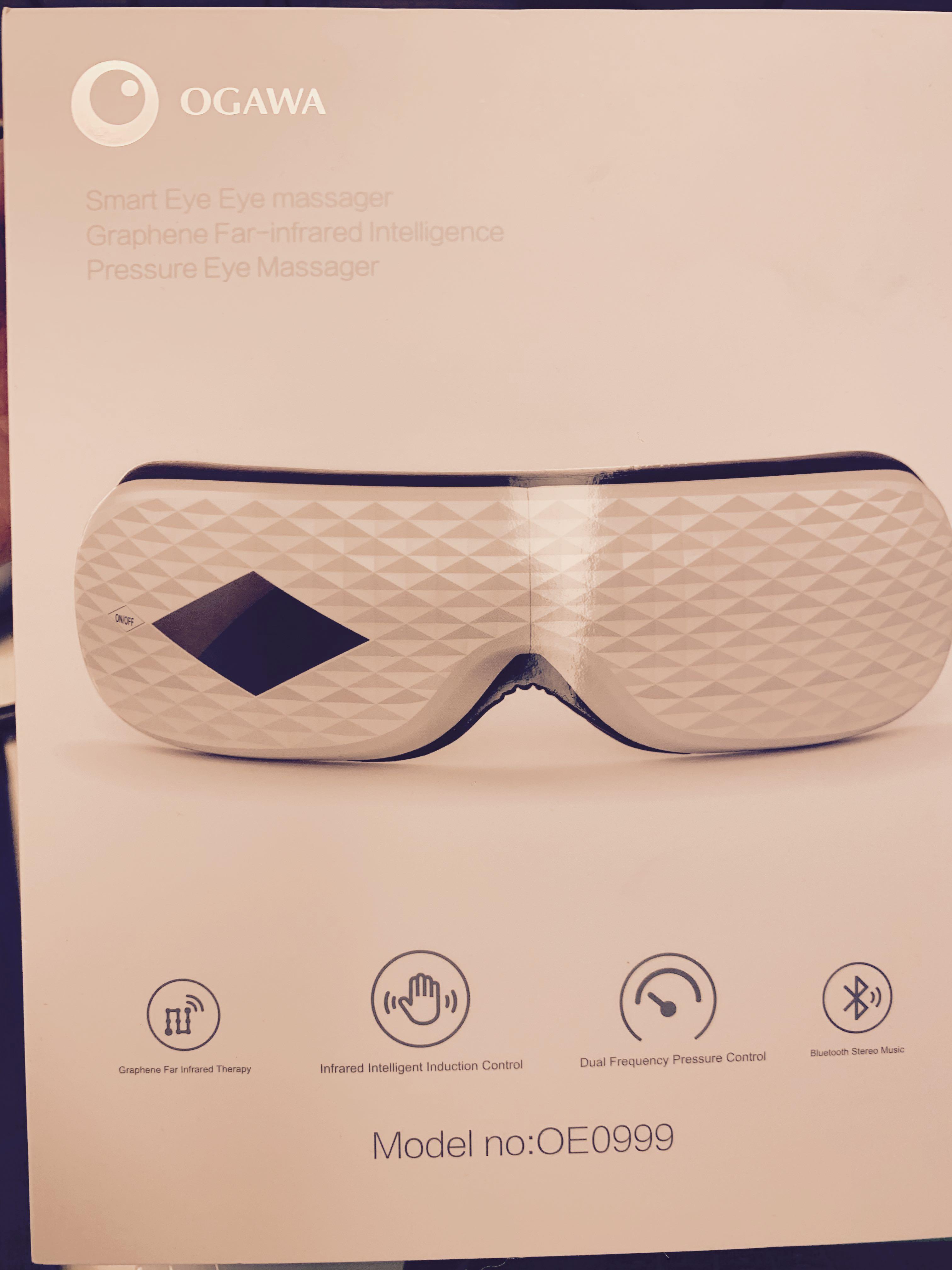 全新 OGAWA 眼部按摩器 Smart Eye Eye Massager, 健康及營養食用品, 按摩紓緩用品 - Carousell