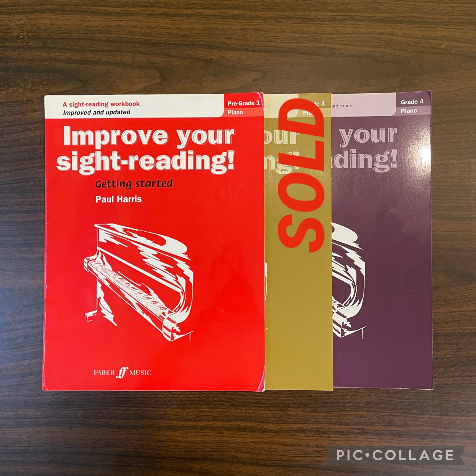 ABRSM Piano Sight reading Books Pre grade 1 And Grade 4 Hobbies Toys abrsm-piano-sight-reading-books-pre-grade-1-and-grade-4-hobbies-toys
