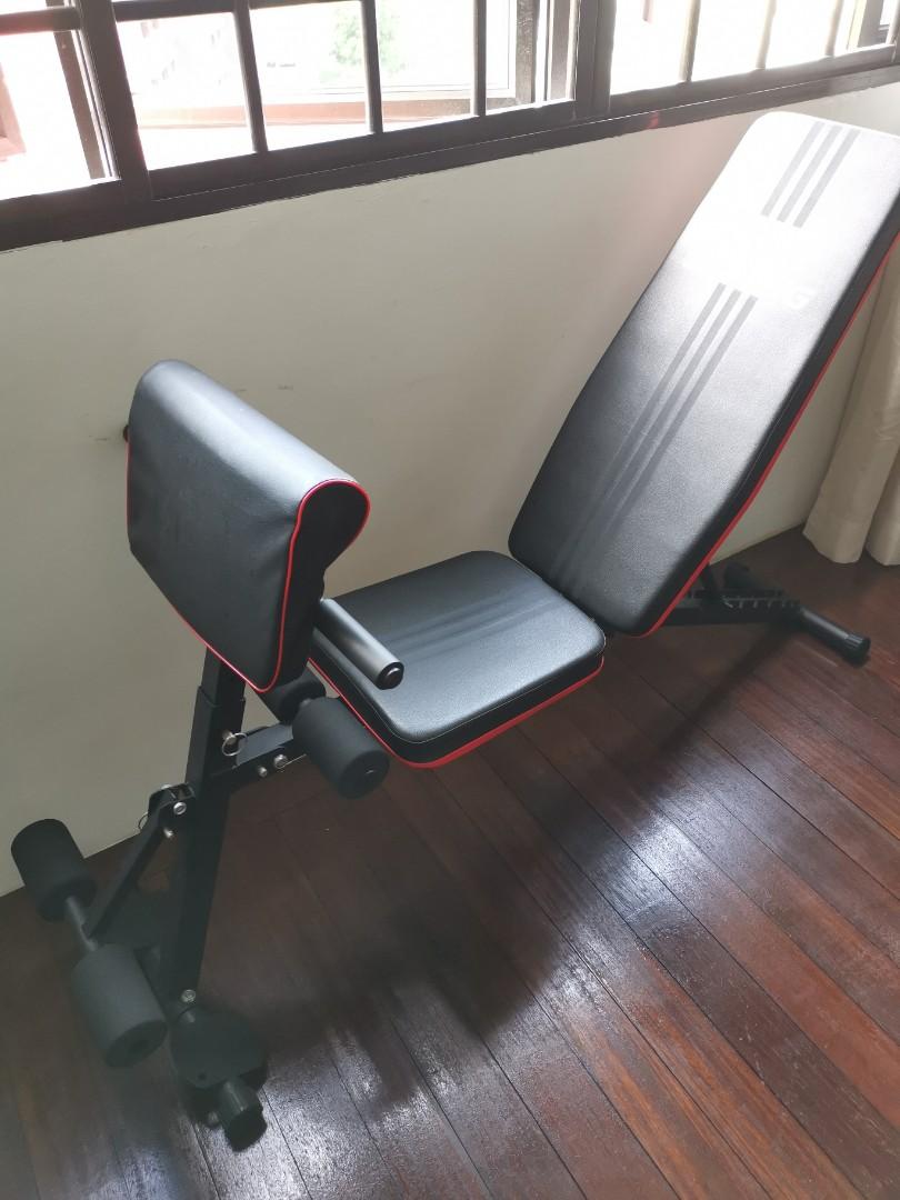 ADKING Gym Bench (Workout, Weightlifting), Sports Equipment, Exercise ...