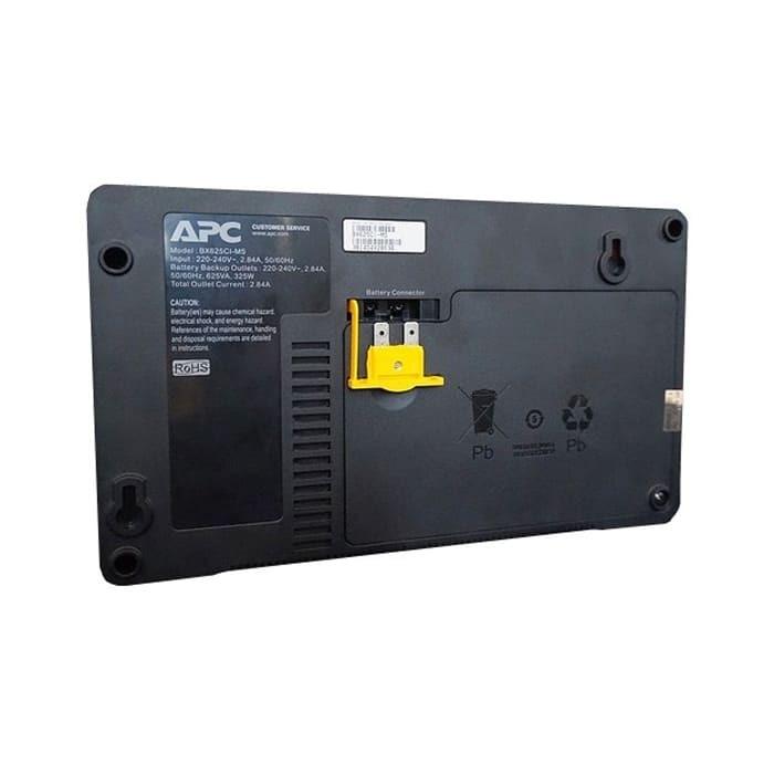 APC Back UPS 625VA, 230V, AVR, Floor, Universal Sockets BX625CI-MS, 325 ...