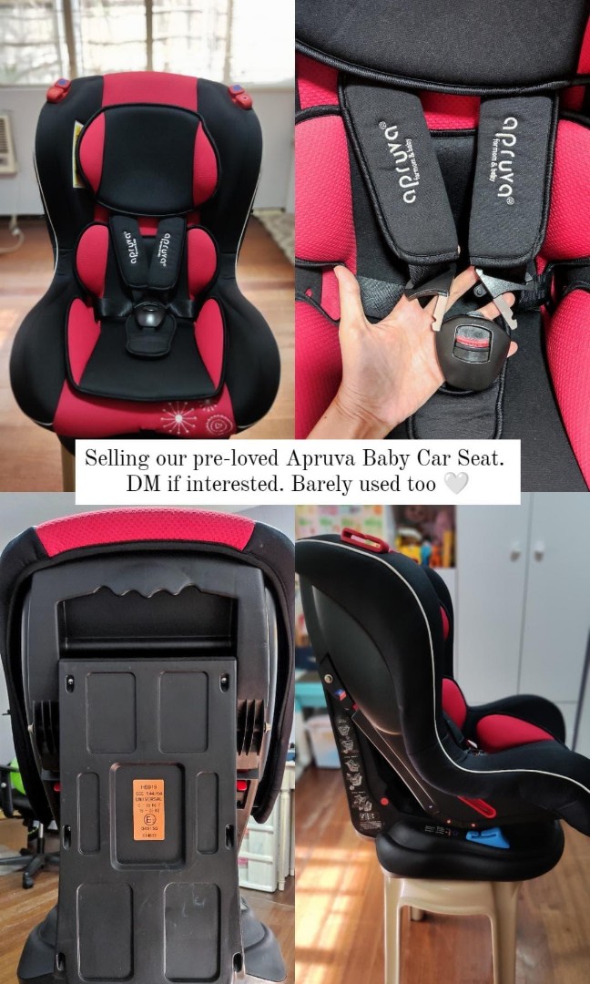 Apruva Baby Car Seat, Babies & Kids, Going Out, Car Seats on Carousell