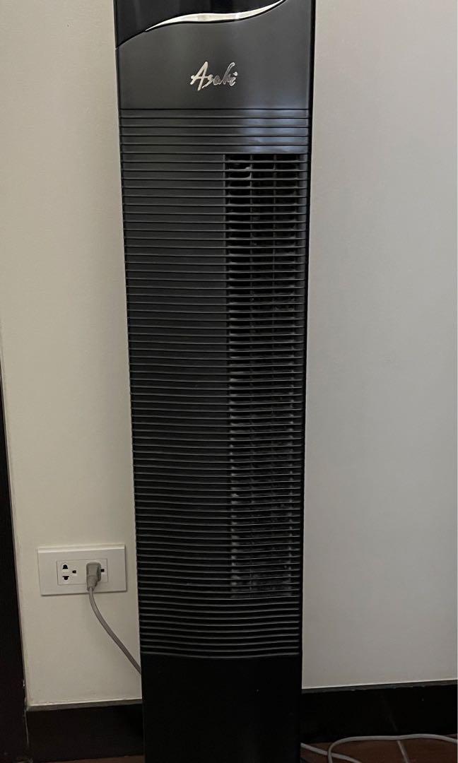 Asahi Tower Fan with Ionizer and Remote TF-012, Furniture & Home Living ...