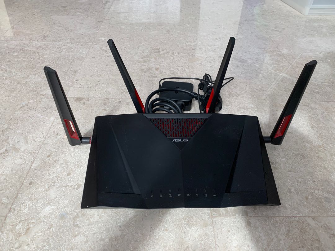 Asus RT-AC88U AC3100 Dual Band Router, Computers & Tech, Parts ...