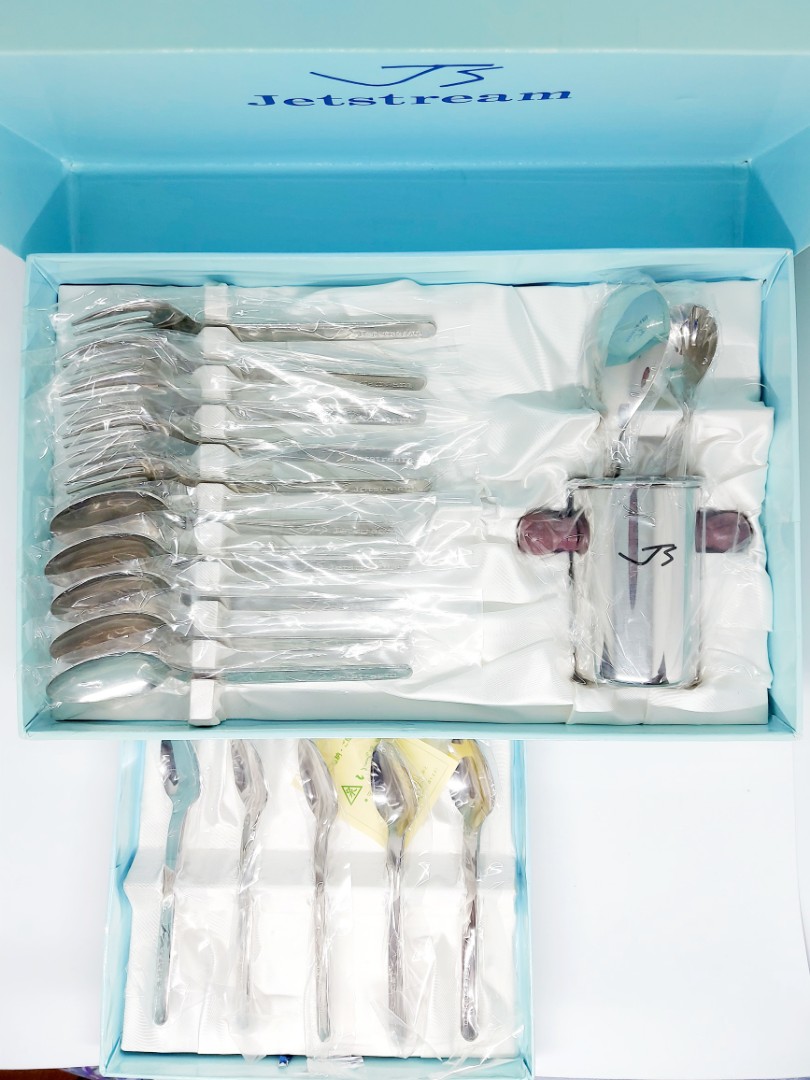 Authentic Jetstream spoon and fork from japan, Furniture & Home Living ...