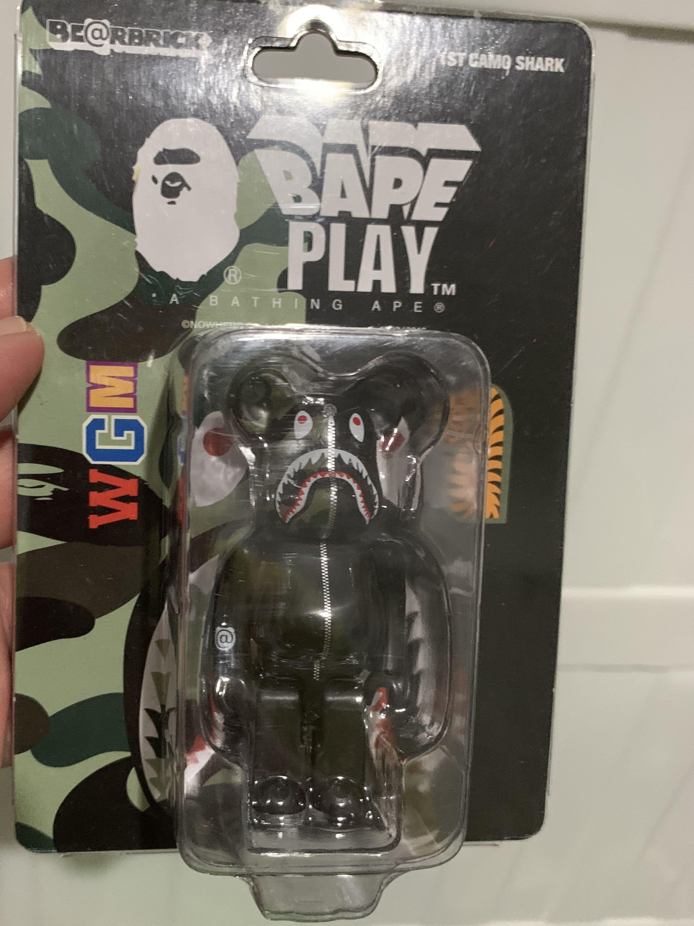 Bape Bathing Ape Bape Play Camo Stash 100% Bearbrick Be@rbrick, Hobbies ...