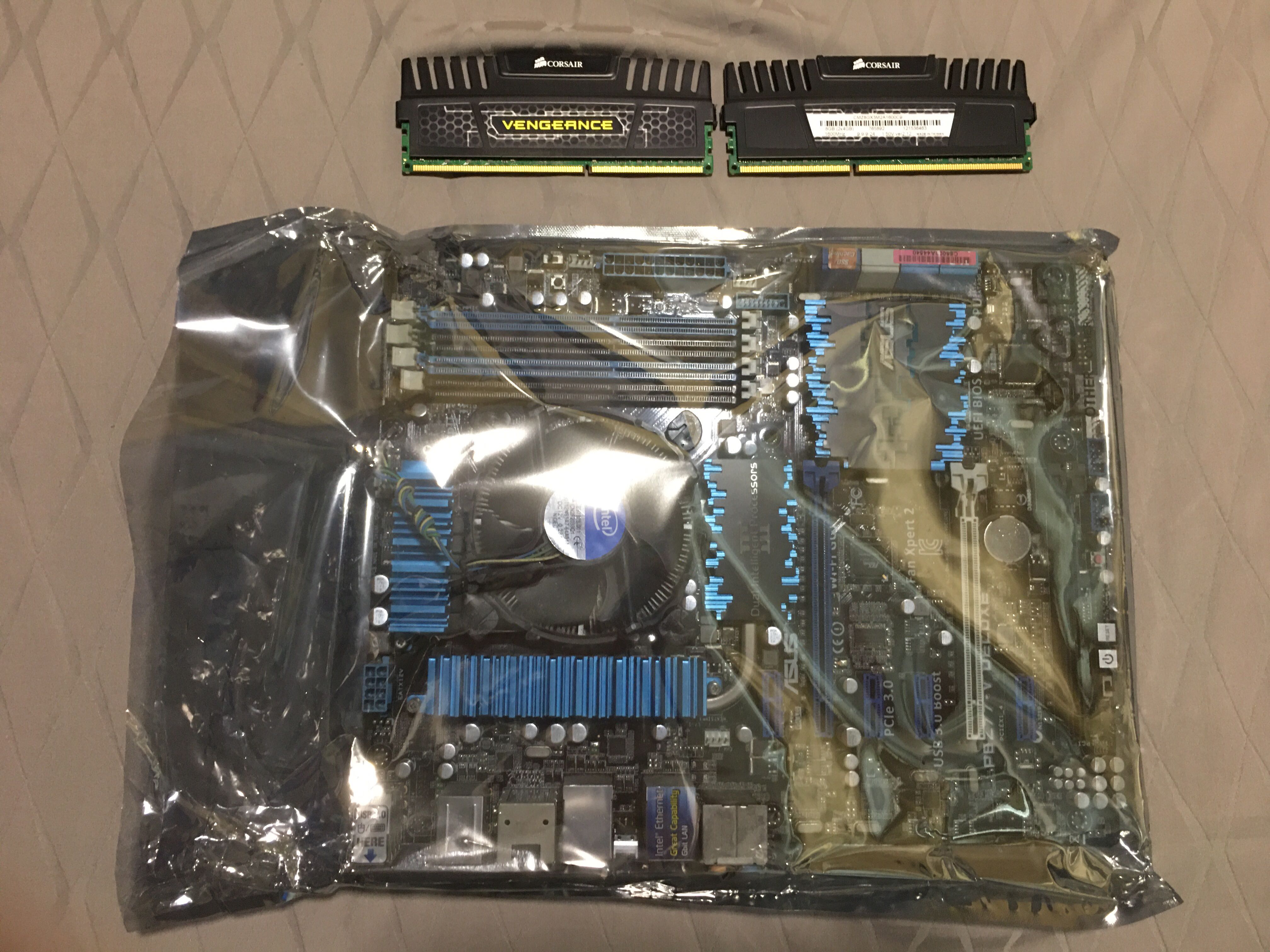 Basic Desktop Rig w/ 8gb Ram - Intel CPU + MB, Computers & Tech, Parts ...