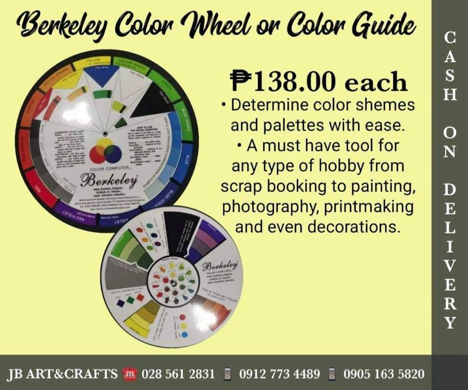 Berkeley color wheel, Hobbies & Toys, Stationary & Craft, Art & Prints ...