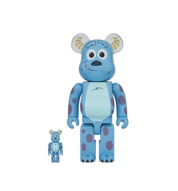 BN Bearbrick Disney Pixar Monsters Inc Sulley & Mike Wazowski 100% ...