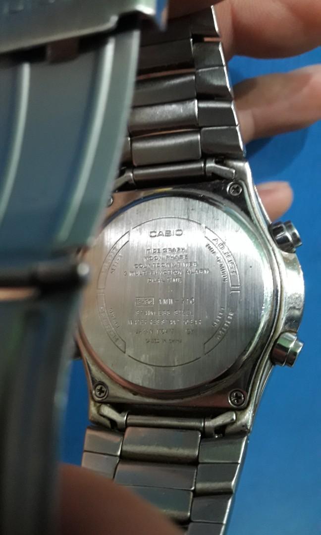 Casio amw - 710 big size, Men's Fashion, Watches & Accessories, Watches ...
