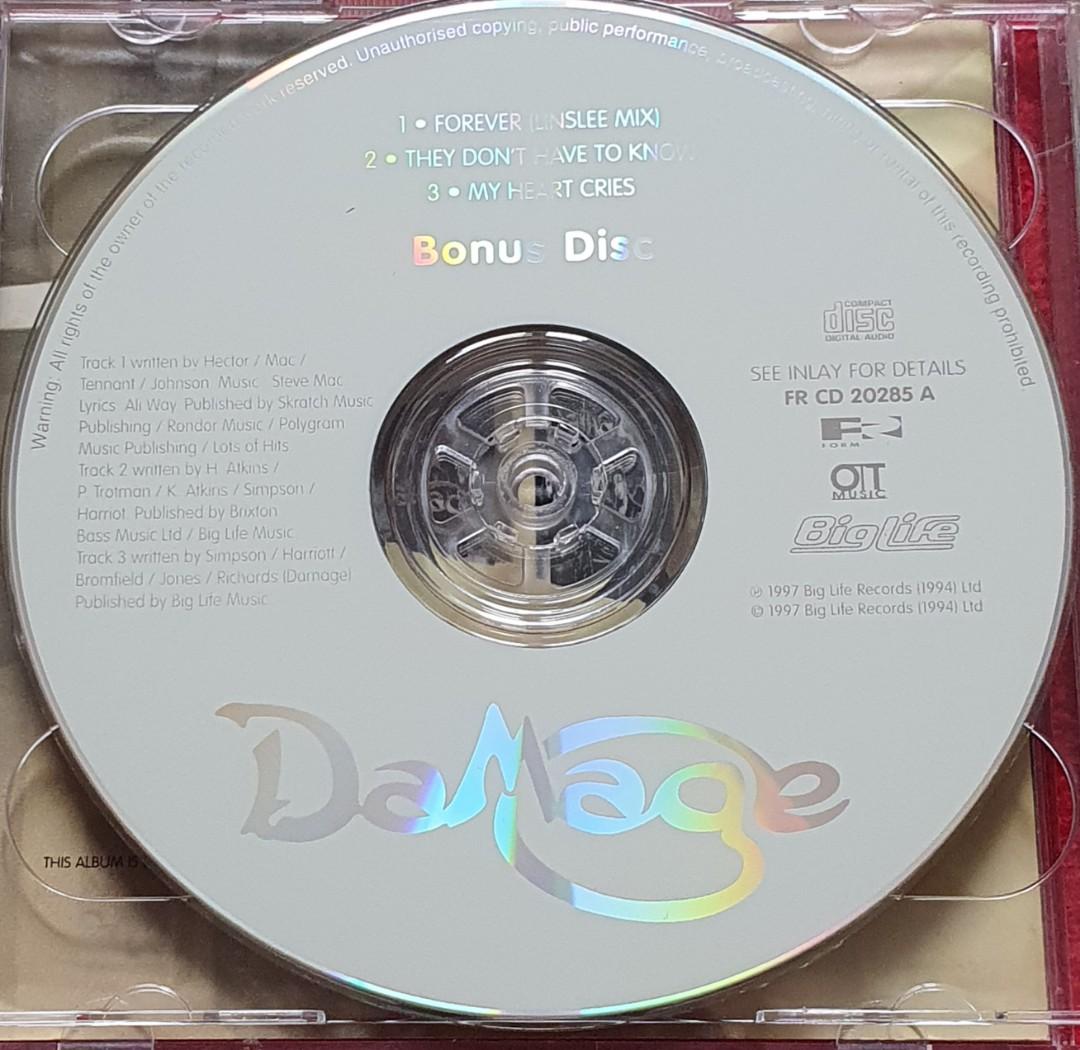 Damage FOREVER 2 CD Set, Hobbies & Toys, Music & Media, CDs & DVDs on ...