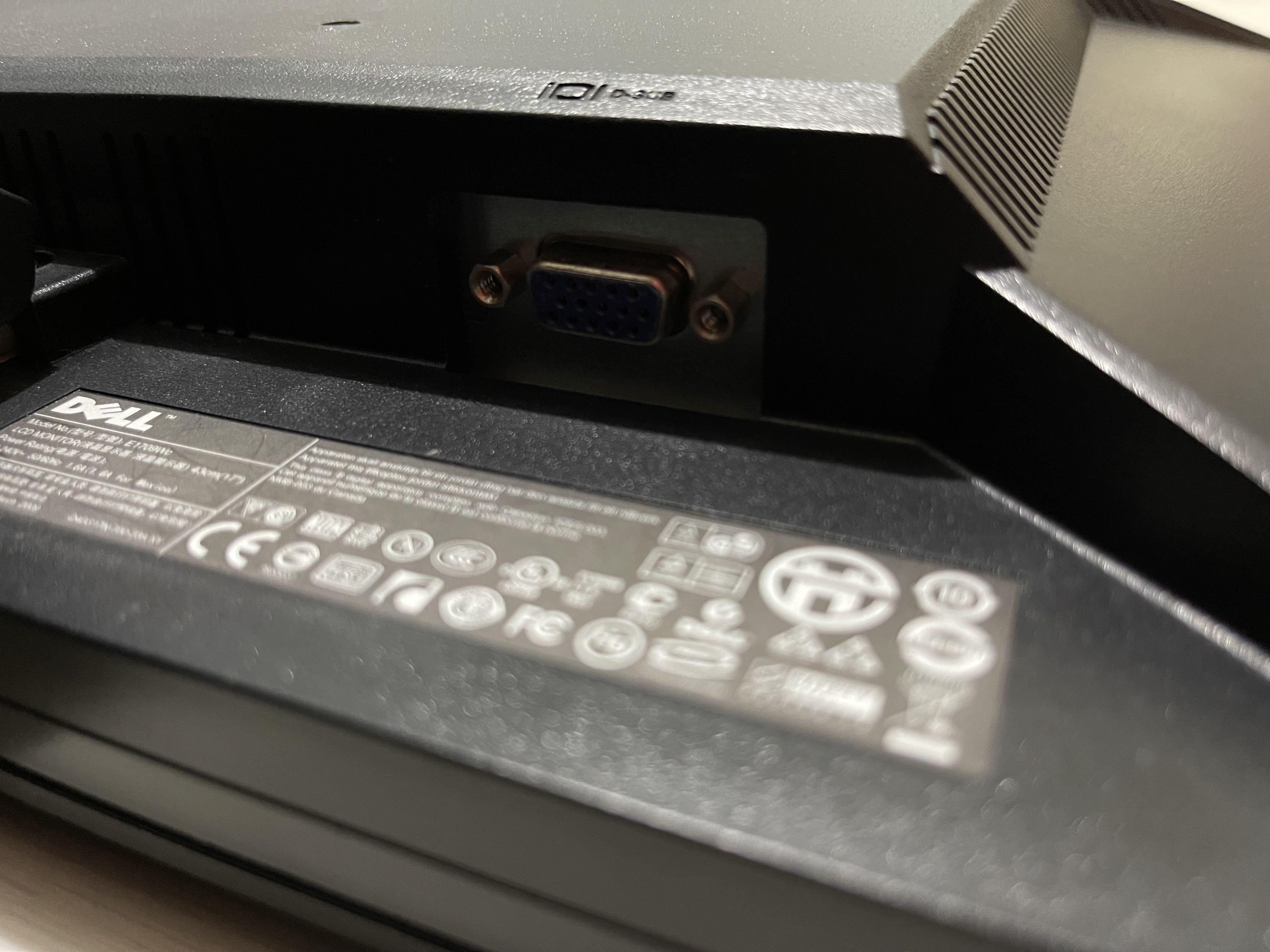 Dell E1709Wc LCD monitor, Computers & Tech, Parts & Accessories ...